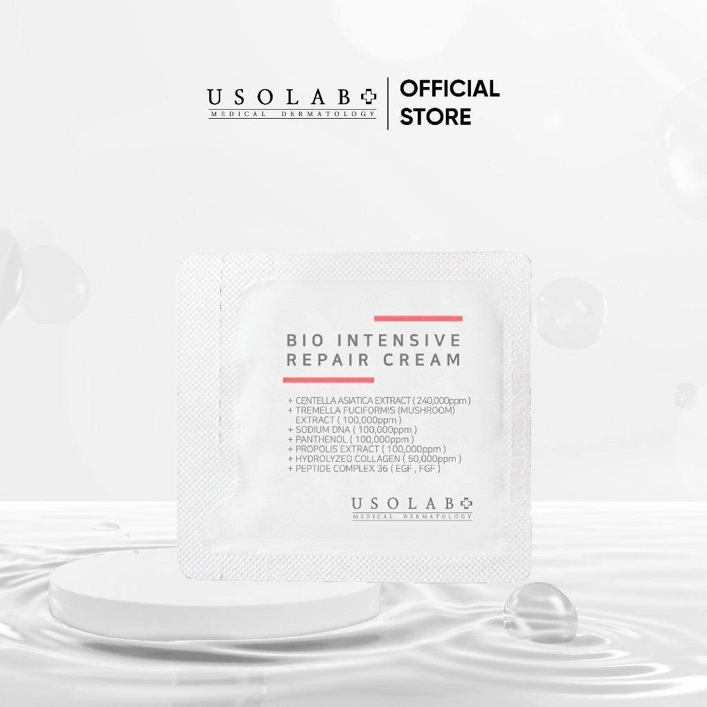 Sample Kem USOLAB 1.2ml Dưỡng Ẩm Phục Hồi Và Tái Tạo Da Bio Intensive Repair Cream - AusaSkin